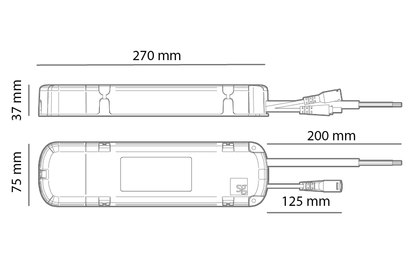 SG Armaturen | Products | Emergencybox Driver DALI / EM DALI/Self test ...
