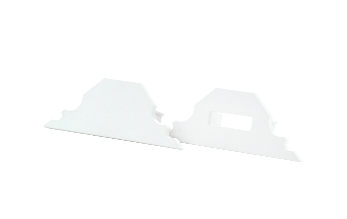 SG Armaturen | Products | StripLine White End cover corner kit ...