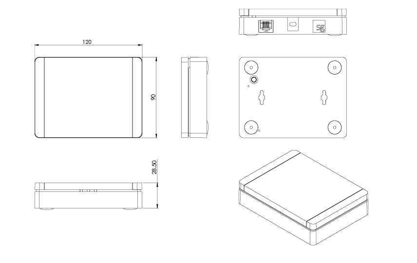 Smart Gateway Sort 2.10W - SG Armaturen