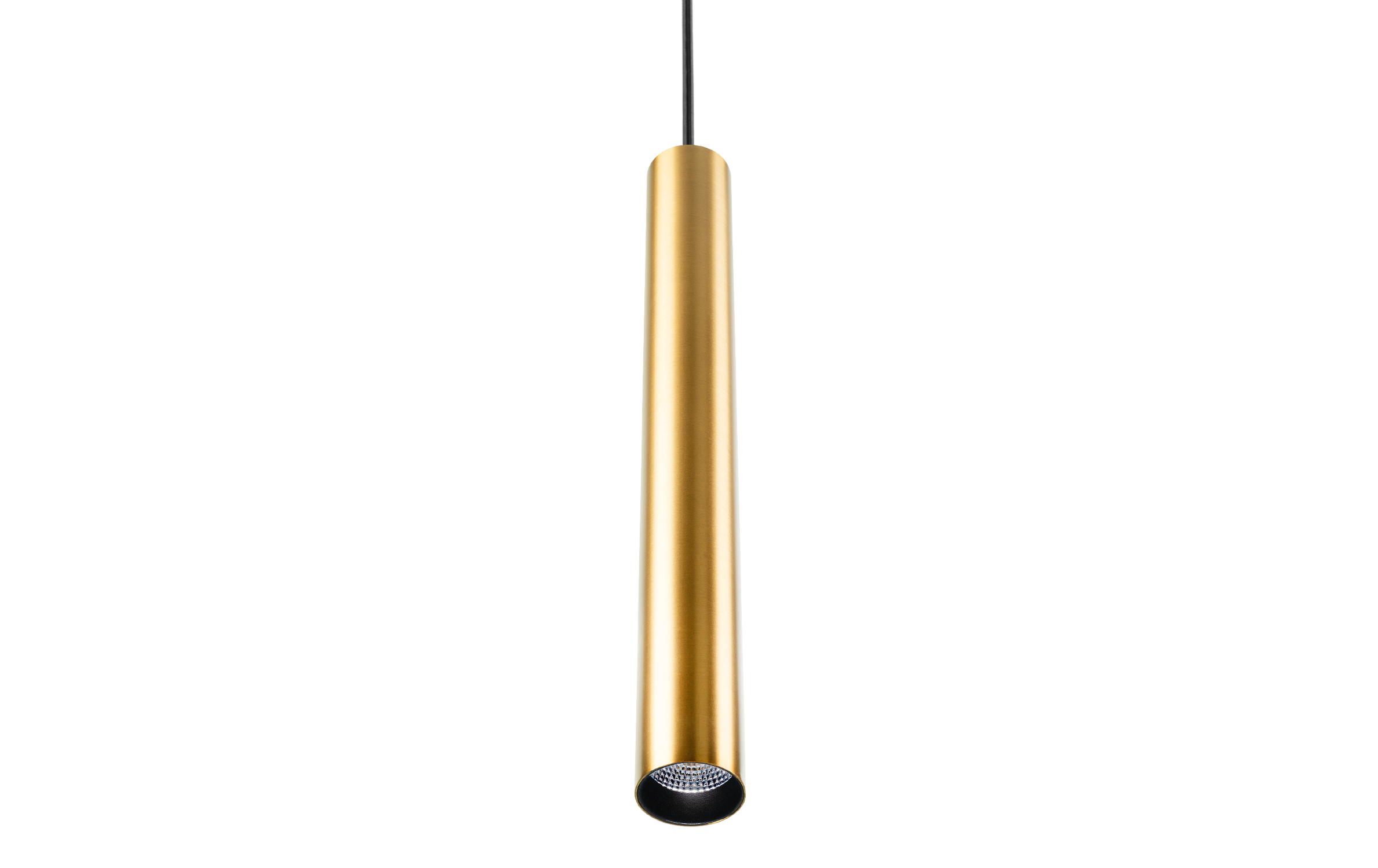 Zip Tube Micro Pendel 1-Fas 340mm Mässing 360lm 2700K Ra 98 ...